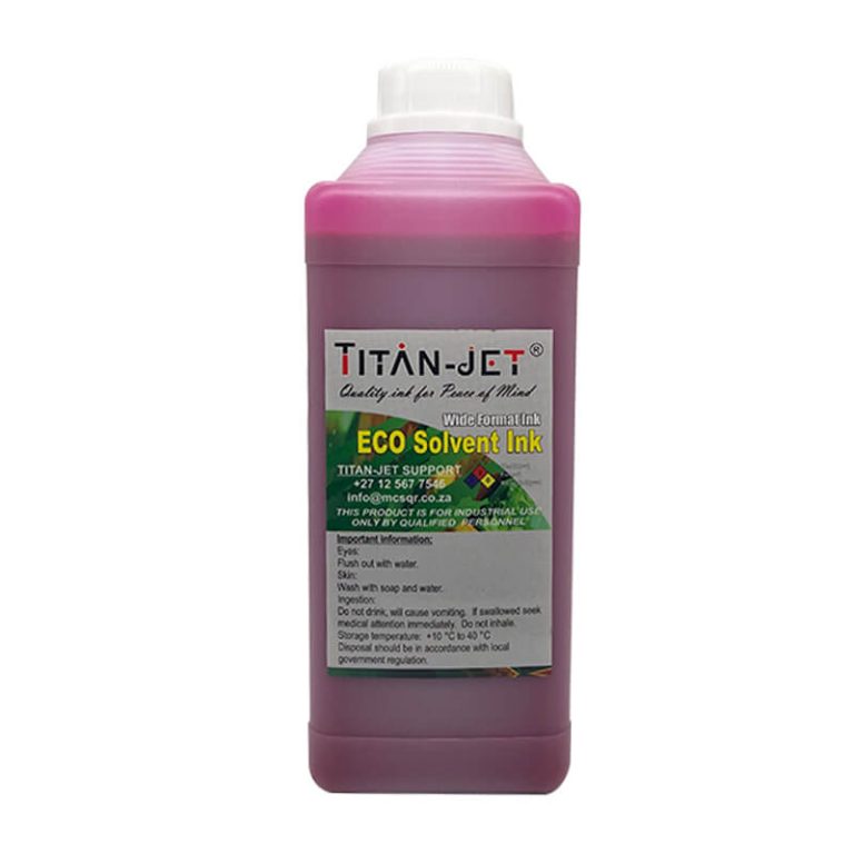 Eco solvent 1L cleaning liquid | Titan Jet Africa