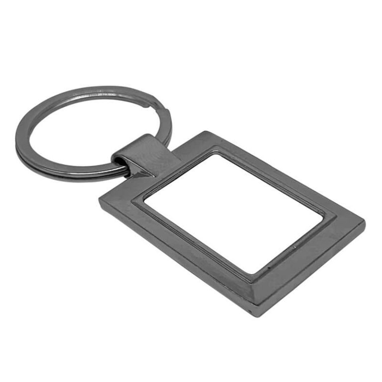 Sublimation metal keyring 001 rectangle | Titan Jet Africa