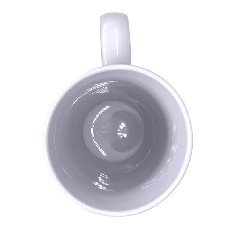 17oz White Ceramic Cone Shape Mug - 11oz | Titan Jet Africa
