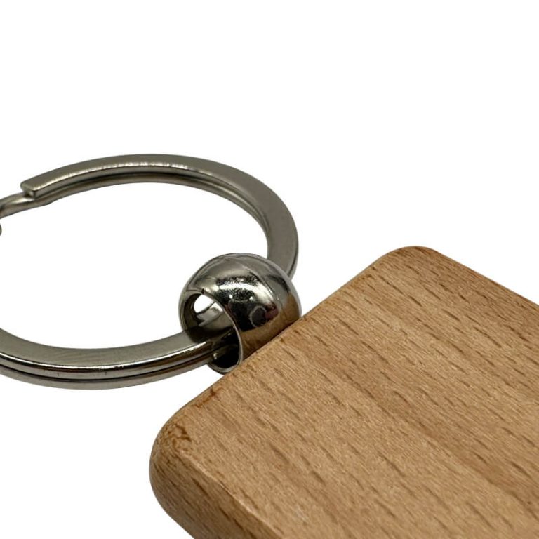 Engraving Wood Keyring Small Rectangle | Titan Jet Africa