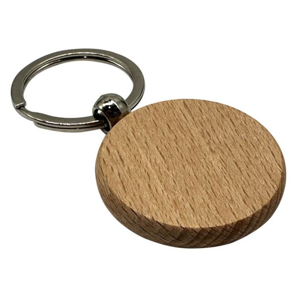 Engraving Wood Keyring Round | Titan Jet Africa