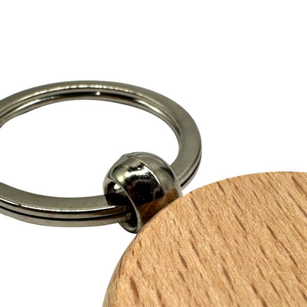 Engraving Wood Keyring Round | Titan Jet Africa