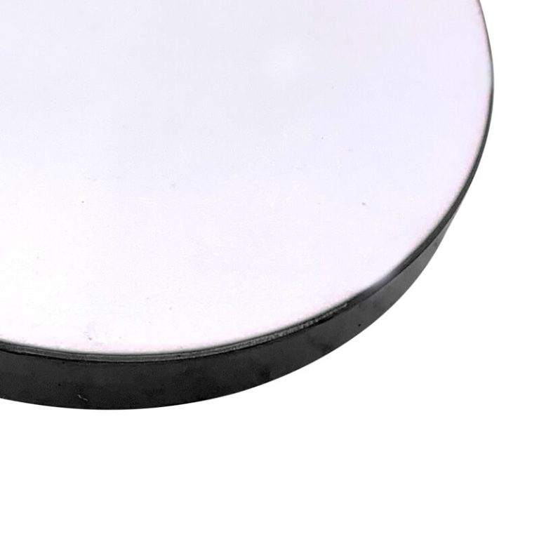 Round Polymer Keyring Black 49mm blank | Titan Jet Africa