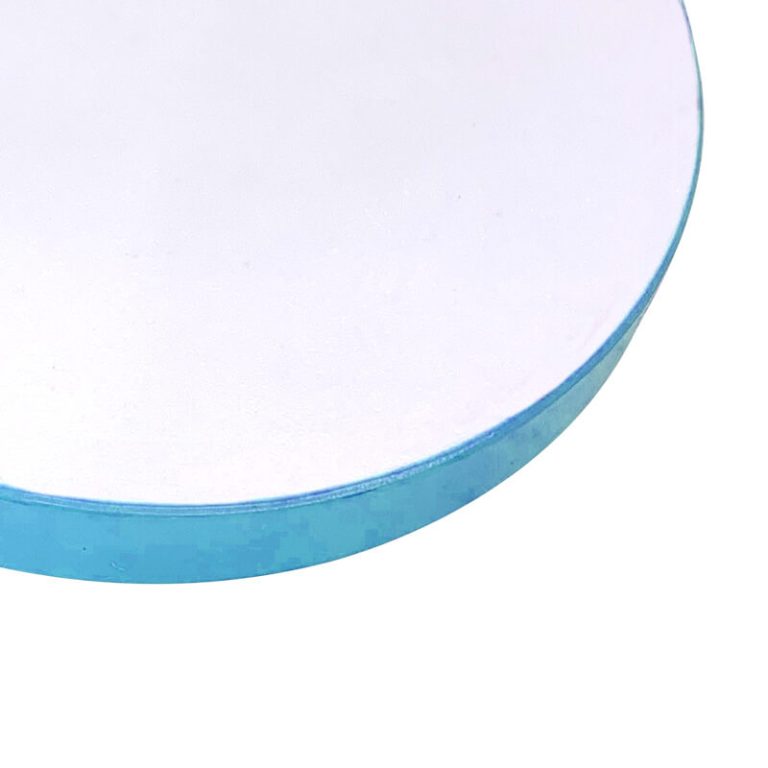 Round Polymer Keyring Light Blue 49mm blank | Titan Jet Africa
