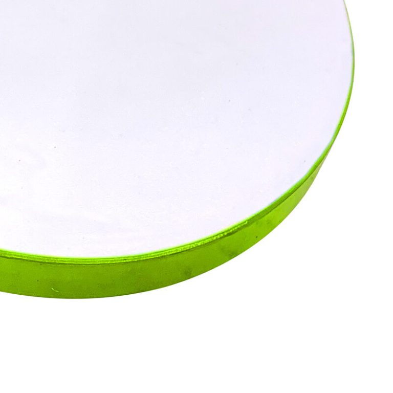 Round Polymer Keyring Light Green 49mm blank | Titan Jet Africa