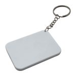 Rectangle Polymer Keyring White - 11oz | Titan Jet Africa