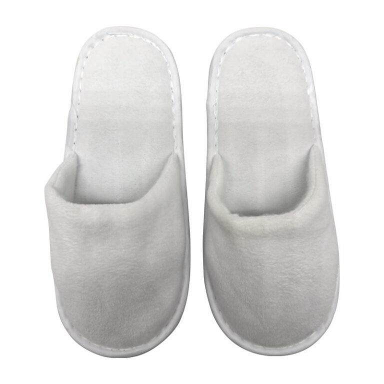 Sublimation White Close Front Hotel Slipper Kids - 11oz | Titan Jet Africa