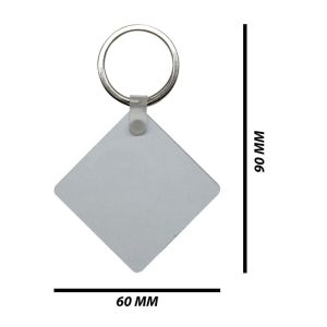 Sublimation White Aluminium Keytag Square - 11oz | Titan Jet Africa