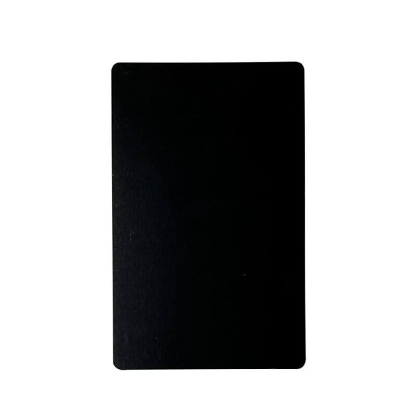 Engraving Black Aluminium Business Cards