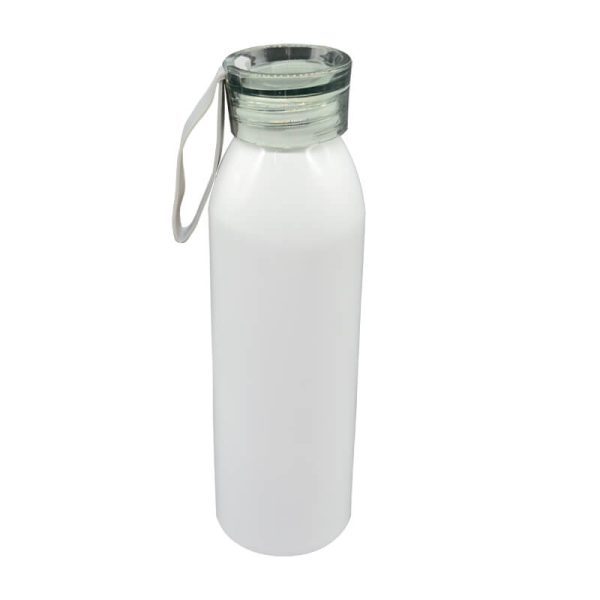 Sublimation 650ml Aluminium Grey Slim Line Bottle