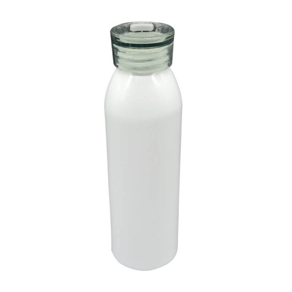 Sublimation 650ml Aluminium Grey Slim Line Bottle